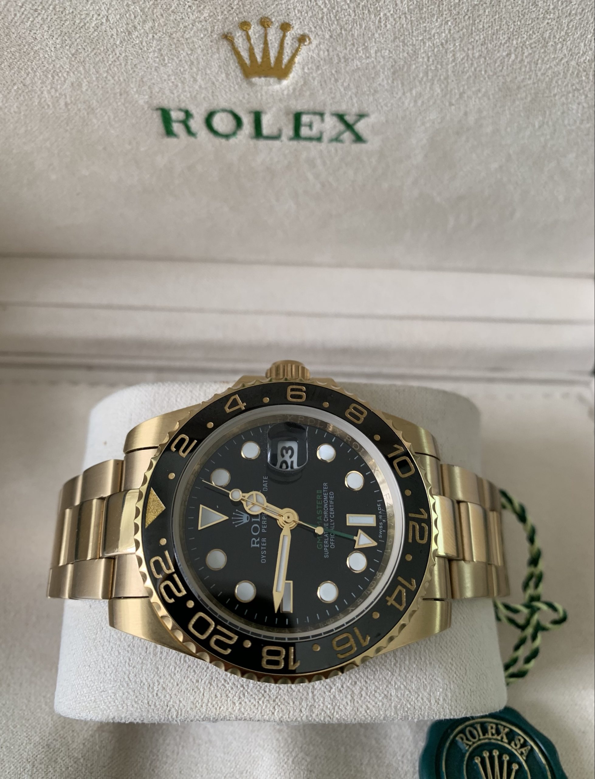 Rolex GMT Master ll Goud 12 – Exlusive Watch